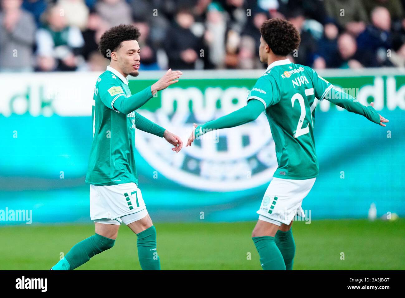 Viborg, Denmark. 16th Mar, 2025. Superligakampen mellem Viborg FF og FC ...