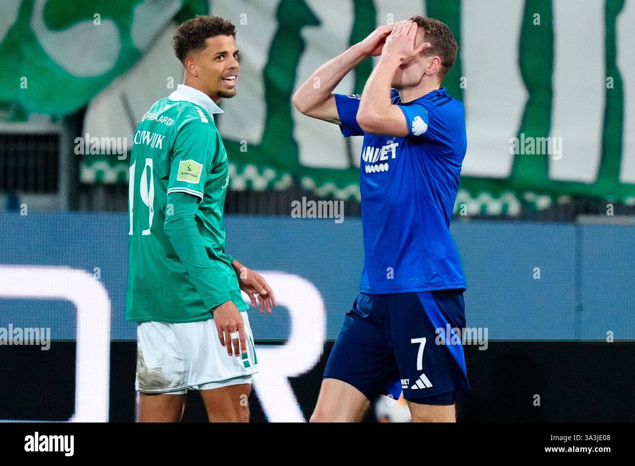 Viborg, Denmark. 16th Mar, 2025. Superligakampen mellem Viborg FF og FC ...