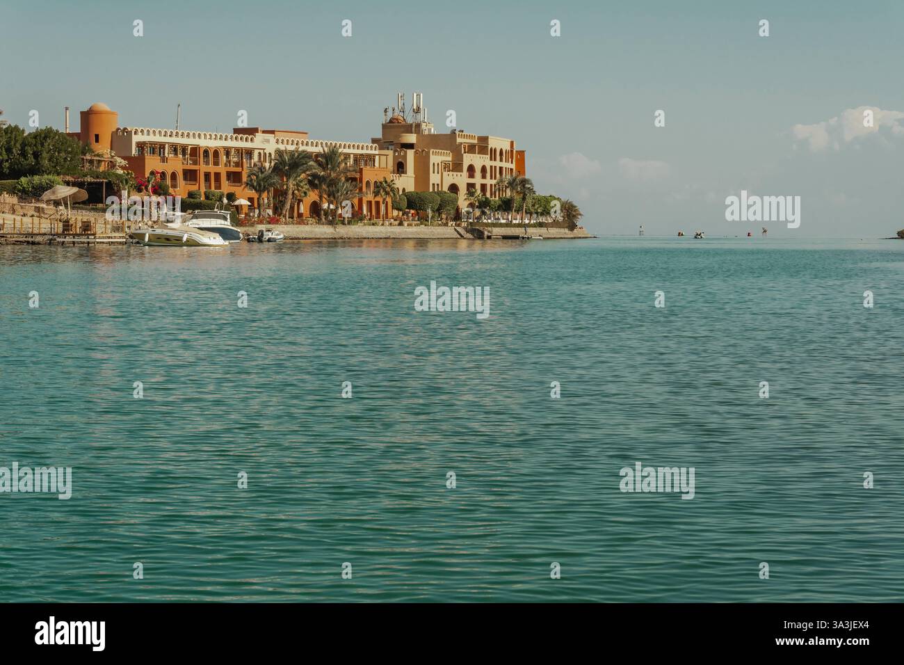 El Gouna resort on the Red Sea coast in Egypt Landscape of the Red Sea ...