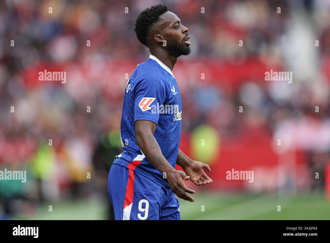 Inaki Williams of Athletic Club during the La Liga match between ...