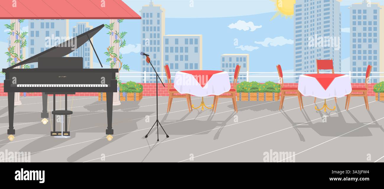 Enjoy a delightful dining experience at this rooftop restaurant ...