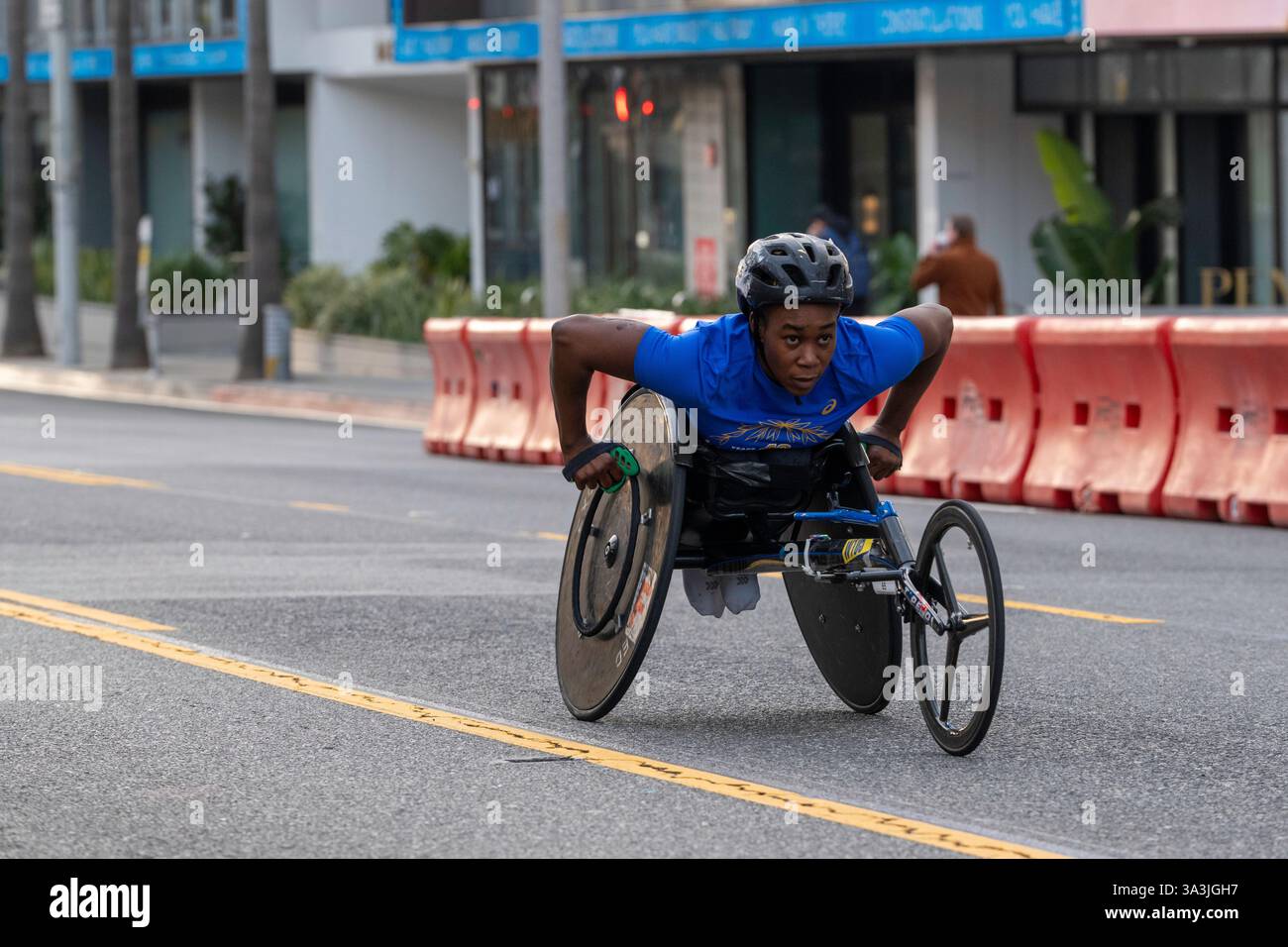 Los Angeles, USA. 16th Mar, 2025. Para Athletes compete at the 2025 Los ...