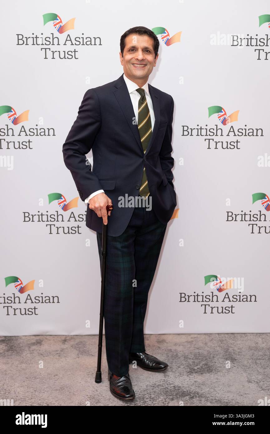 Asad Ahmad arriving at the British Asian Trust annual Ramadan reception ...