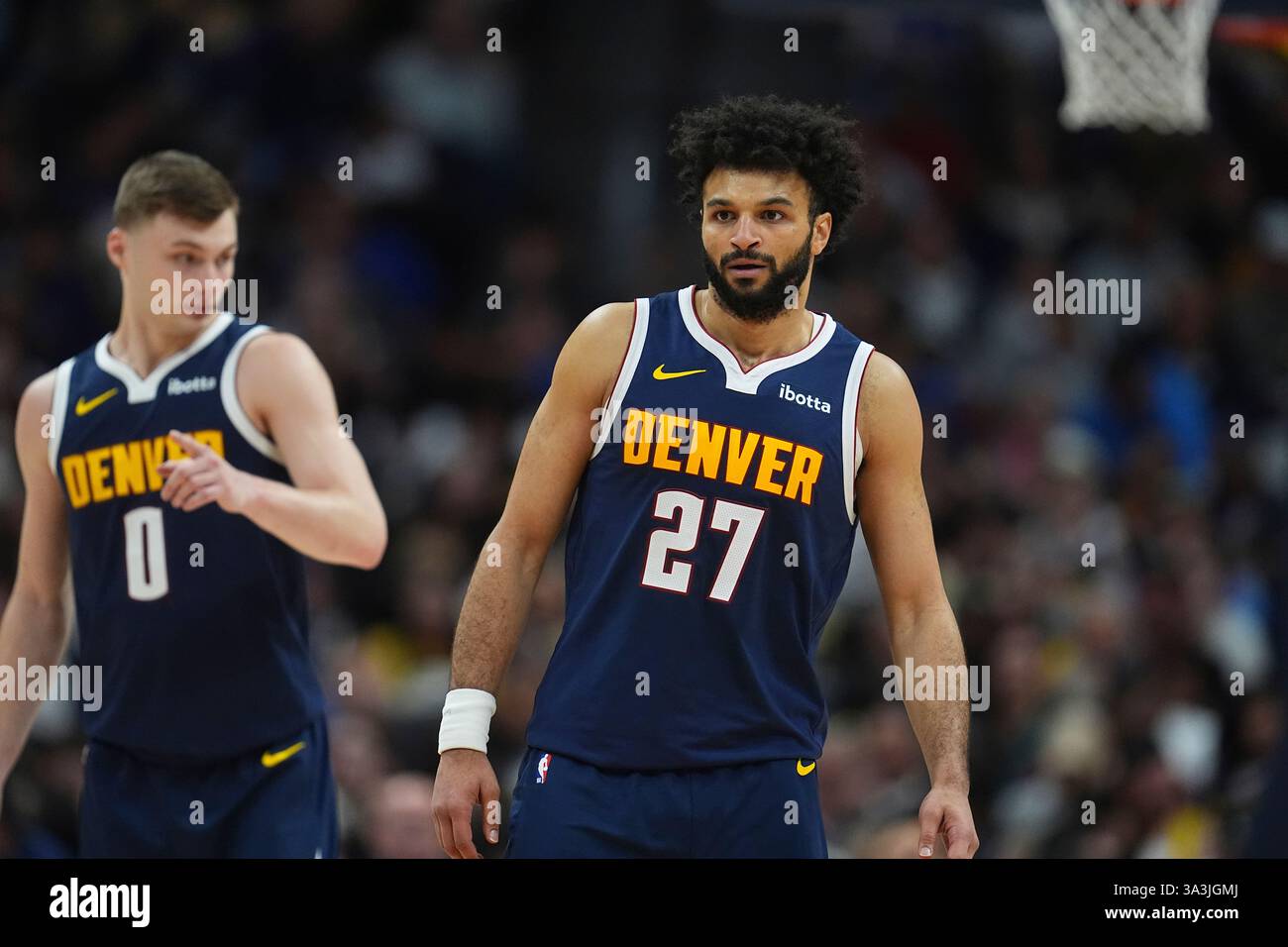 Denver Nuggets guard Jamal Murray (27) in the second half of an NBA ...