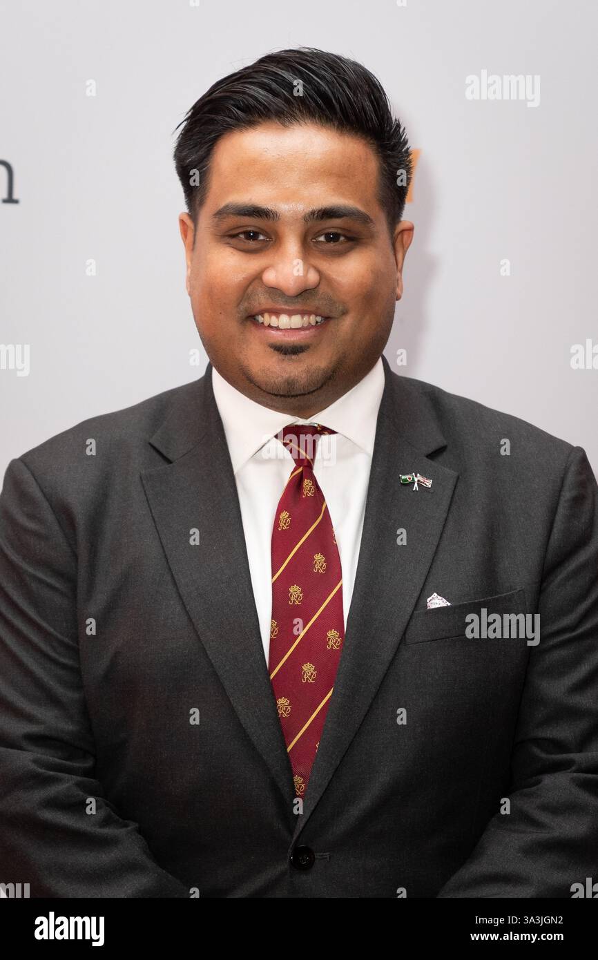 Dan Pasha arriving at the British Asian Trust annual Ramadan reception ...