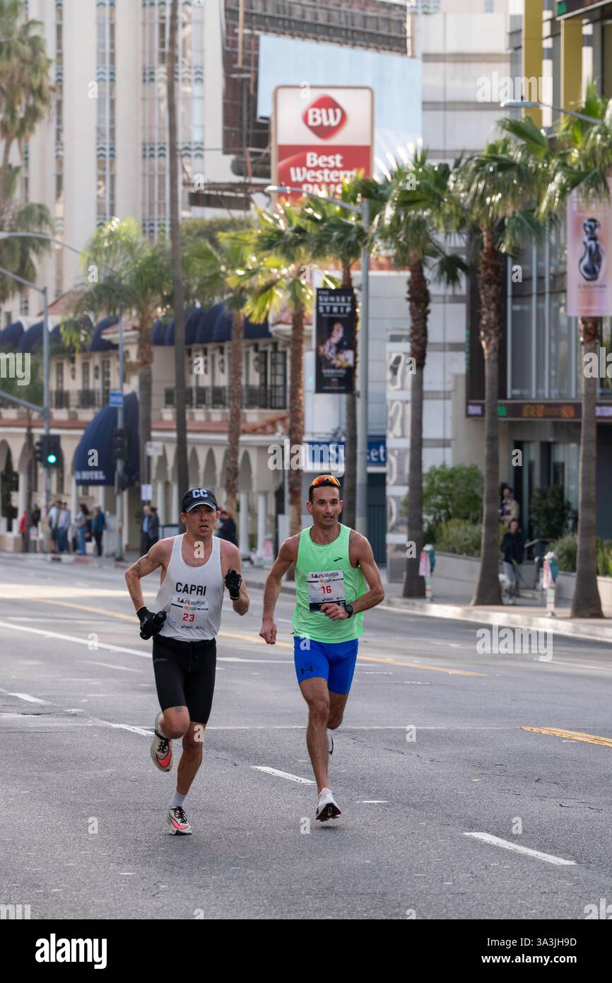 2025 Los Angeles Marathon/Mile 14 Stock Photo - Alamy