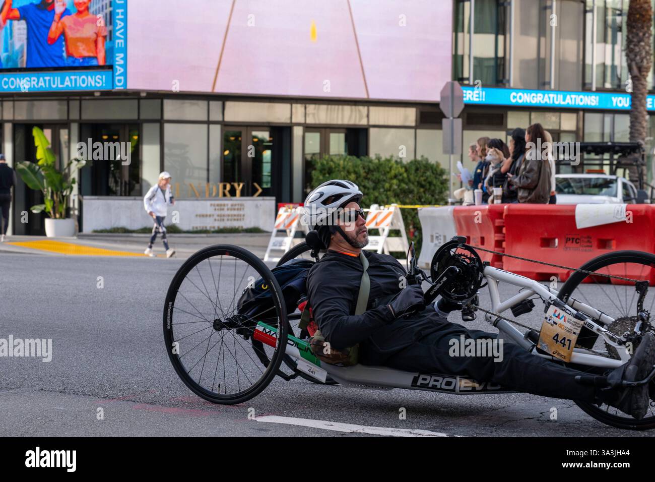 Los Angeles, USA. 16th Mar, 2025. Para Athletes compete at the 2025 Los ...