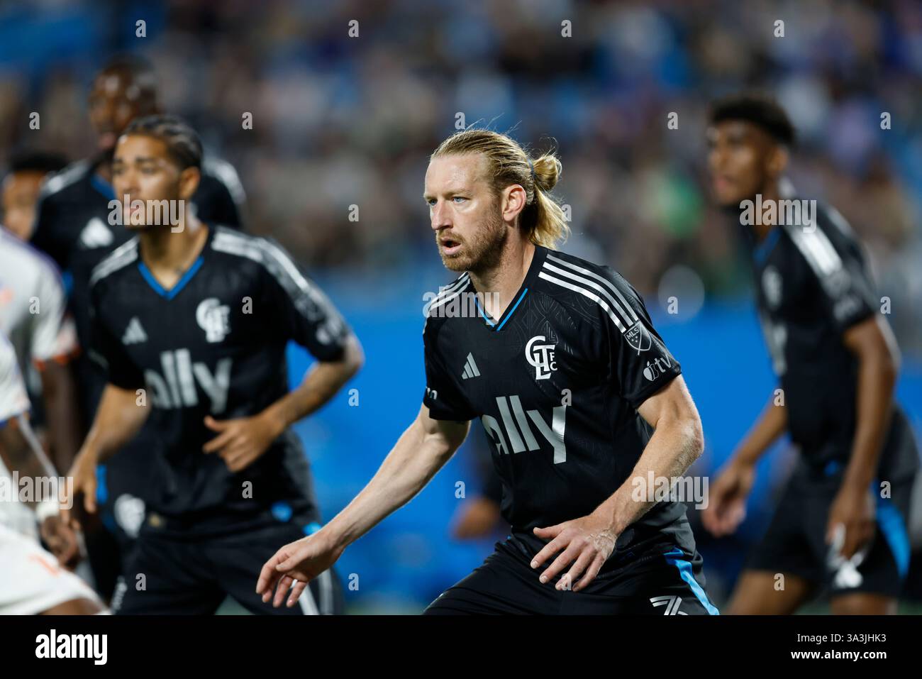 Charlotte FC defender Tim Ream plays during an MLS soccer match against ...