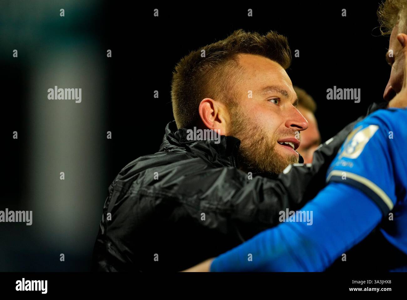 Lyngby, Denmark. 16th Mar, 2025. Superligakampen mellem Lyngby Boldklub ...