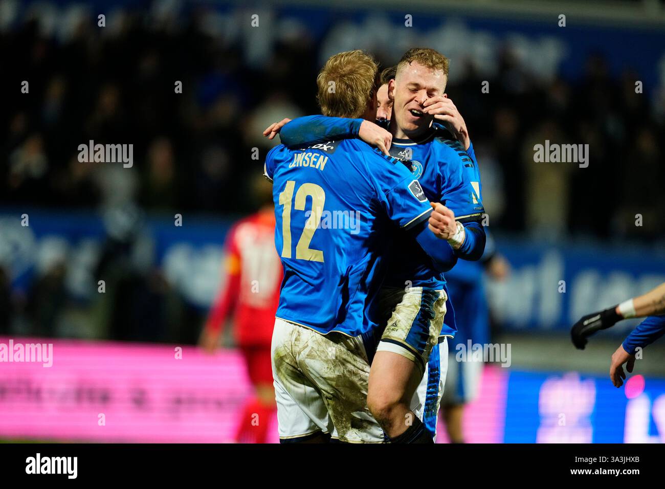 Lyngby, Denmark. 16th Mar, 2025. Superligakampen mellem Lyngby Boldklub ...