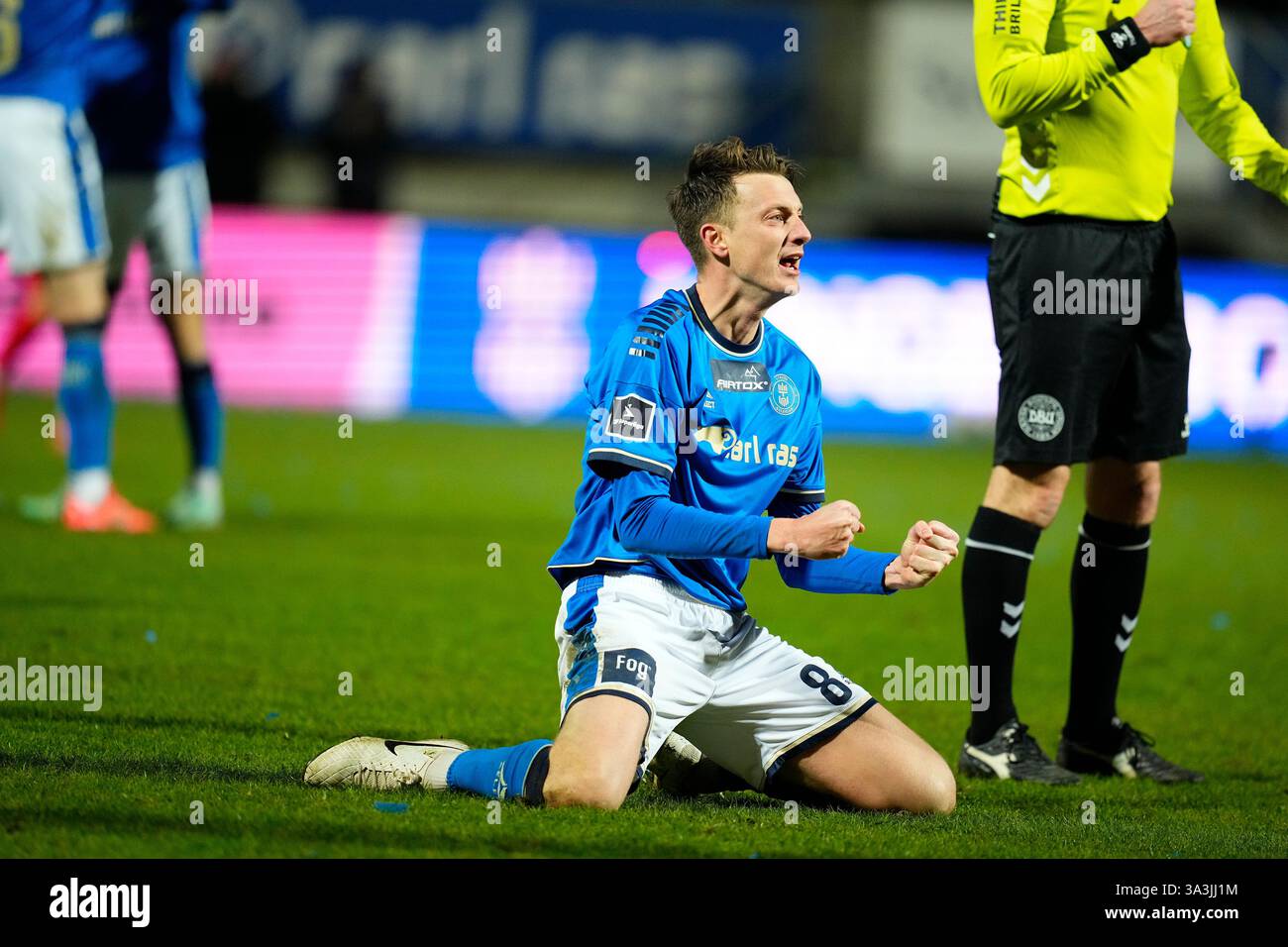 Superligakampen mellem Lyngby Boldklub og FC Nordsjaelland paa Lyngby ...