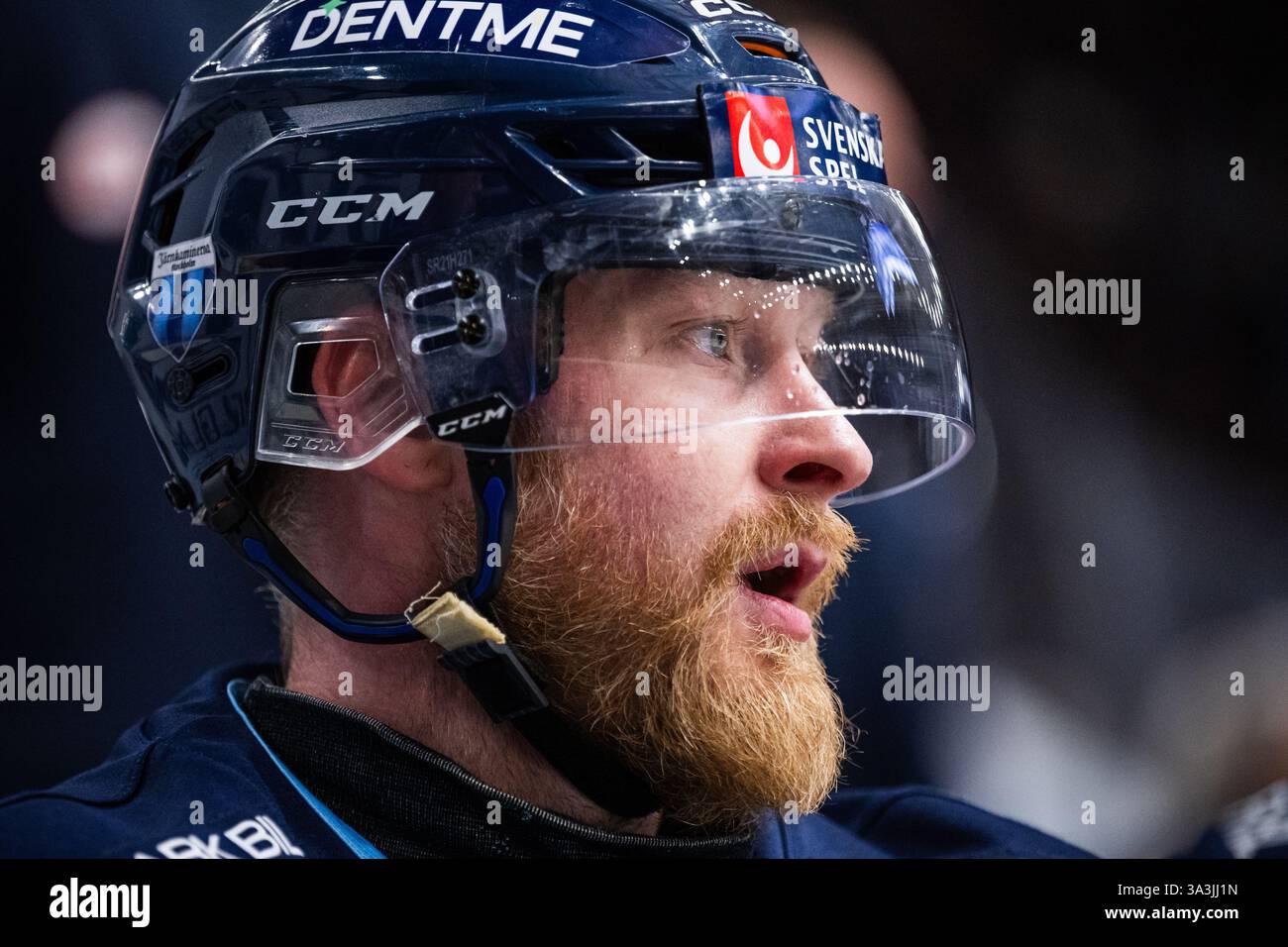 Stockholm, Sverige. 16th Mar, 2025. 250316 Djurgårdens Linus Klasen ...