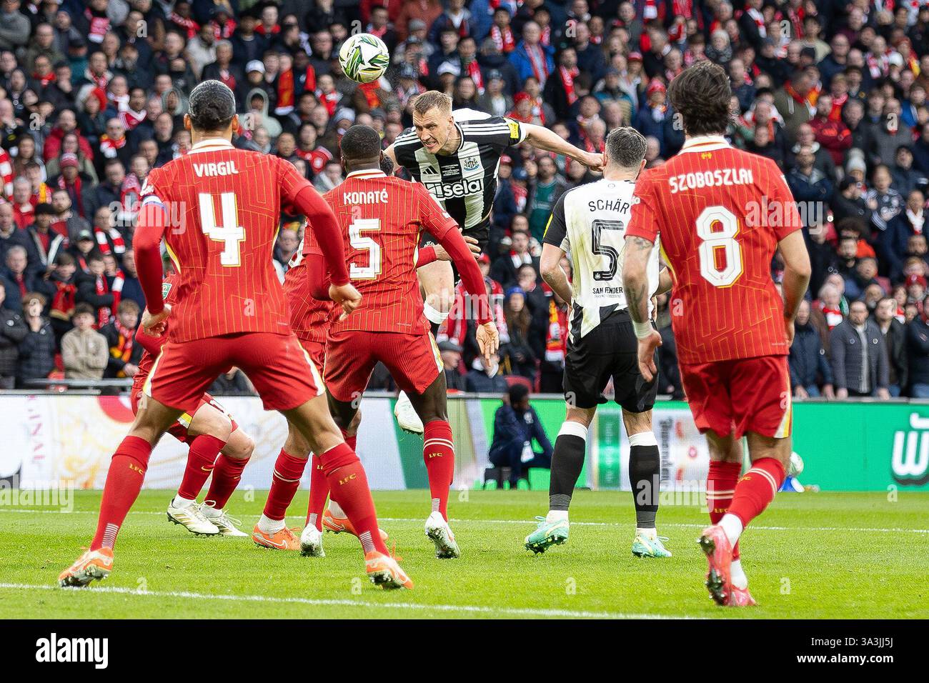 16th March 2025; Wembley Stadium, London, England; Carabao League Cup Final Football, Liverpool ...