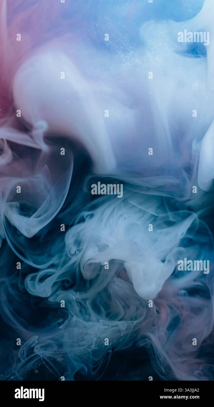Blur steam paint water swirl hi-res stock photography and images - Alamy