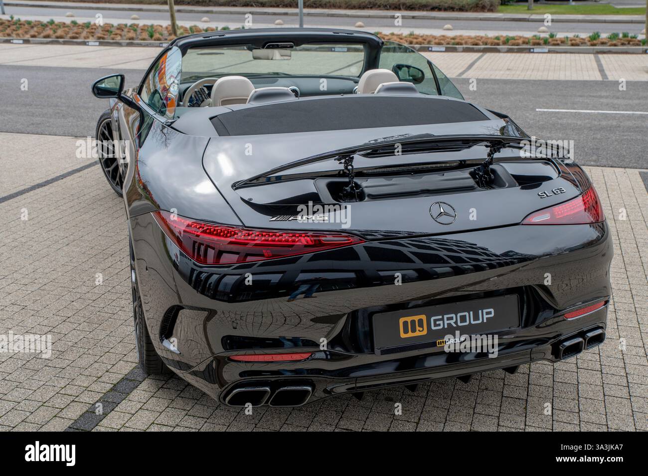 Bratislava, Slovakia - March, 16, 2025 : Mercedes Benz SL63 AMG ...
