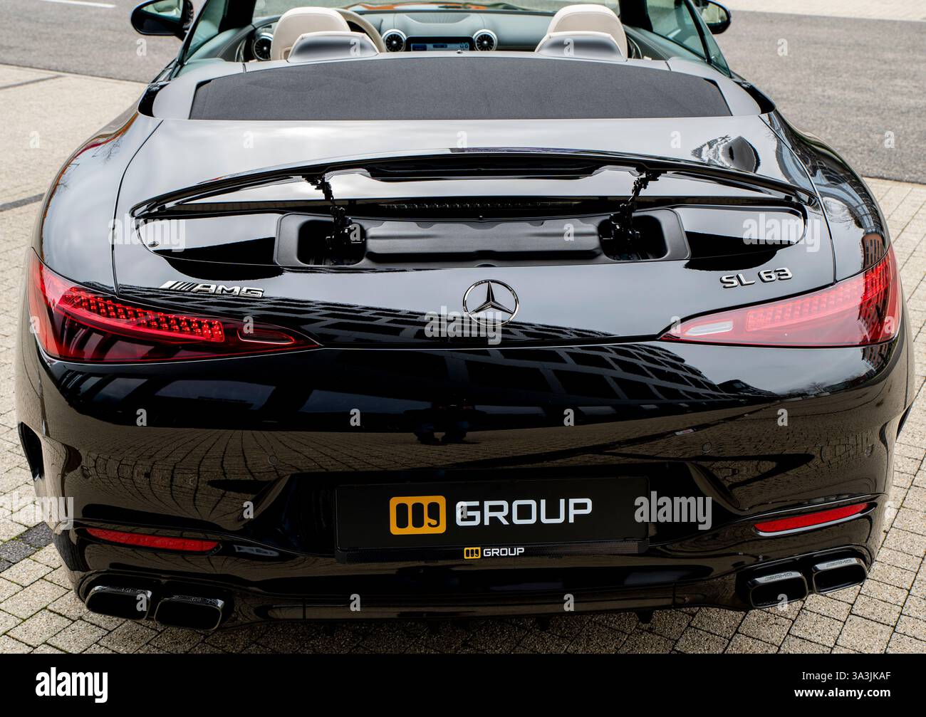 Bratislava, Slovakia - March, 16, 2025 : Mercedes Benz SL63 AMG ...