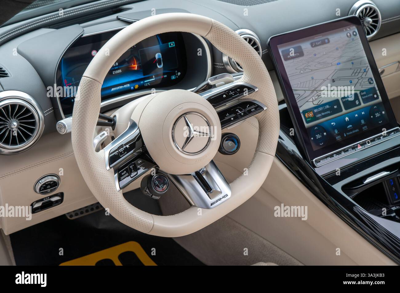 Bratislava, Slovakia - March, 16, 2025 : Mercedes Benz SL63 AMG ...