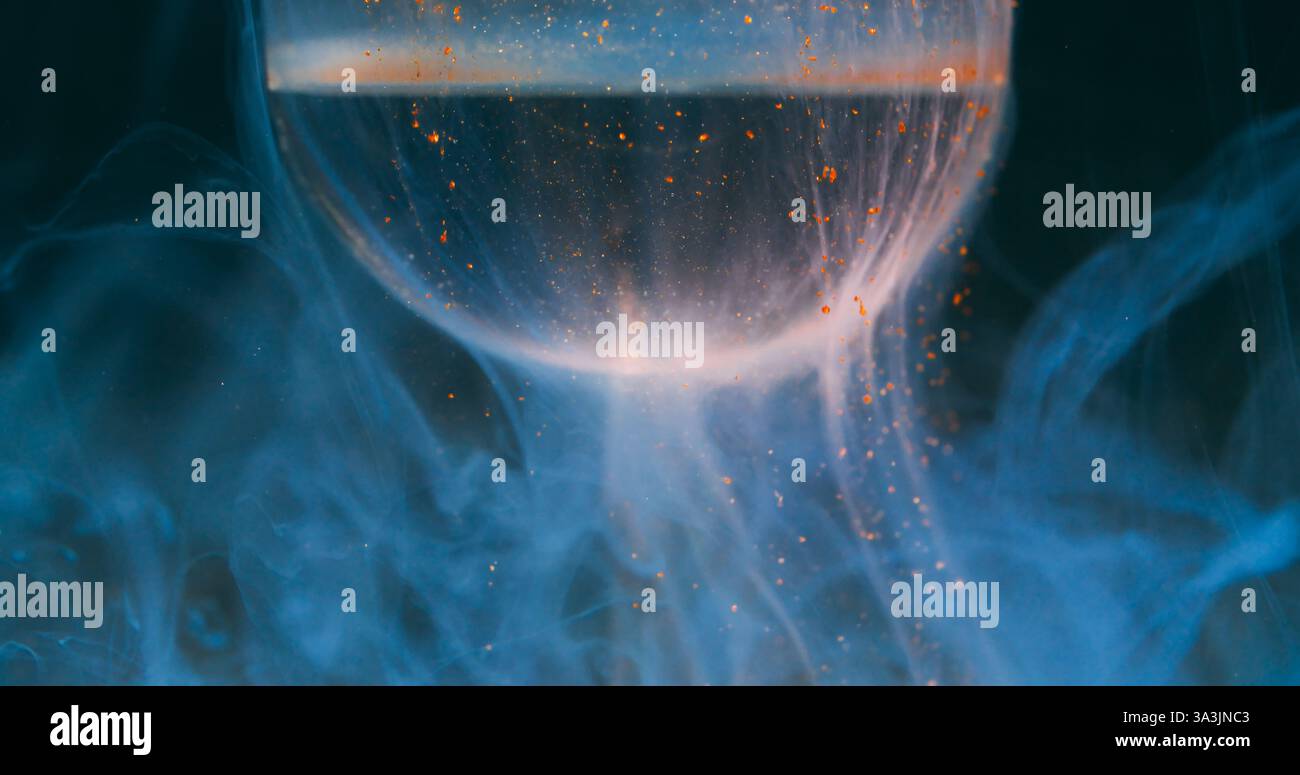 Globe particles ink splash hi-res stock photography and images - Alamy