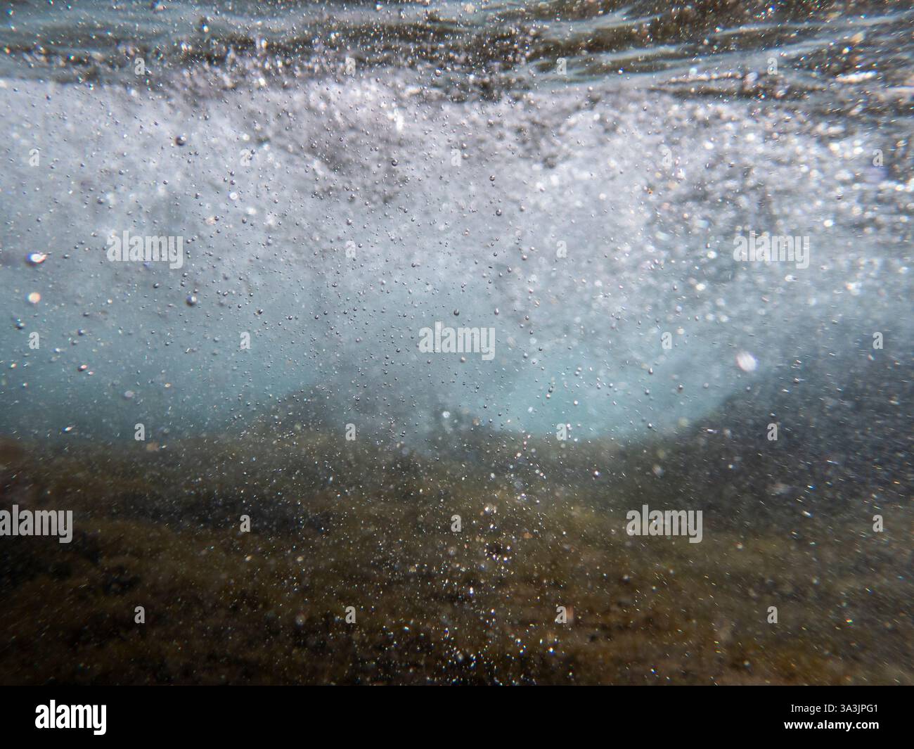 Sea water in motion Stock Photo - Alamy