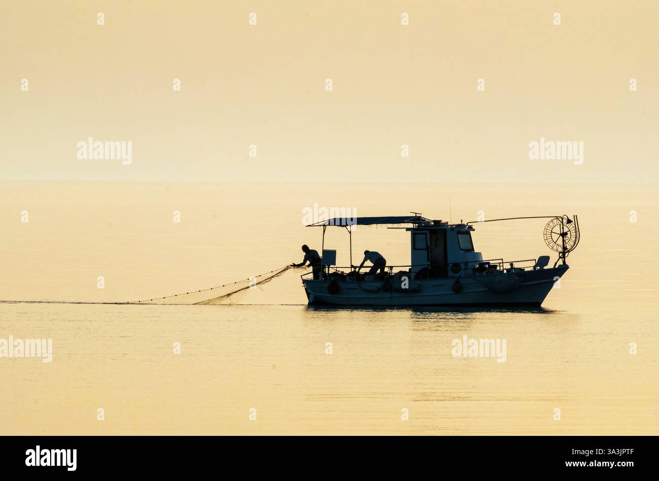 Caique fishing boat cyprus hi-res stock photography and images - Alamy