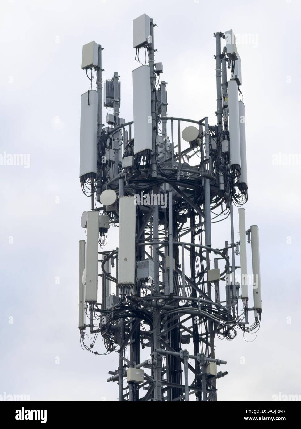 A 5G telephone mast in Aintree Merseyside Stock Photo - Alamy