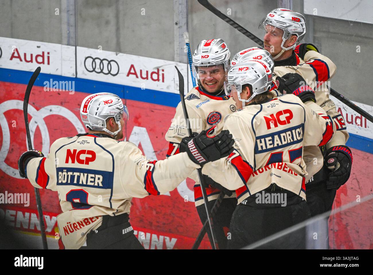 Ingolstadt, Germany. 16th Mar, 2025. Ice hockey: DEL, ERC Ingolstadt ...