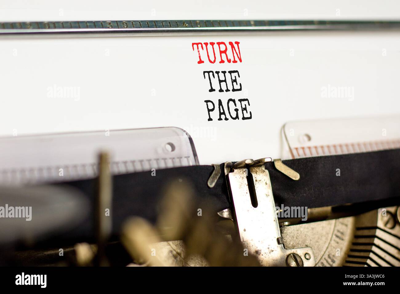 Turn the page symbol. Concept words Turn the page typed on beautiful ...