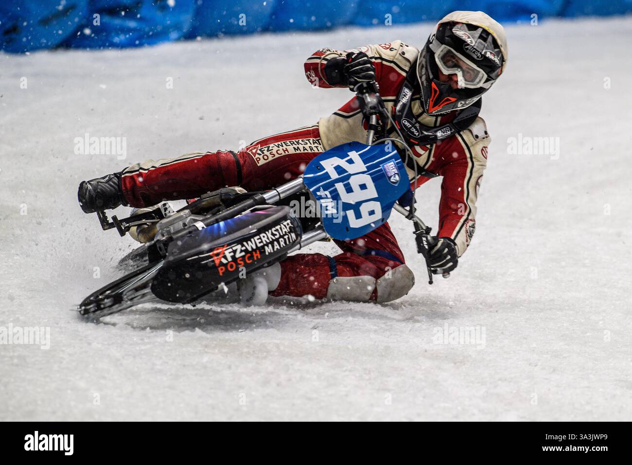 Inzell, Germany. 16th Mar, 2025. Martin Posch (299) of Austria in ...
