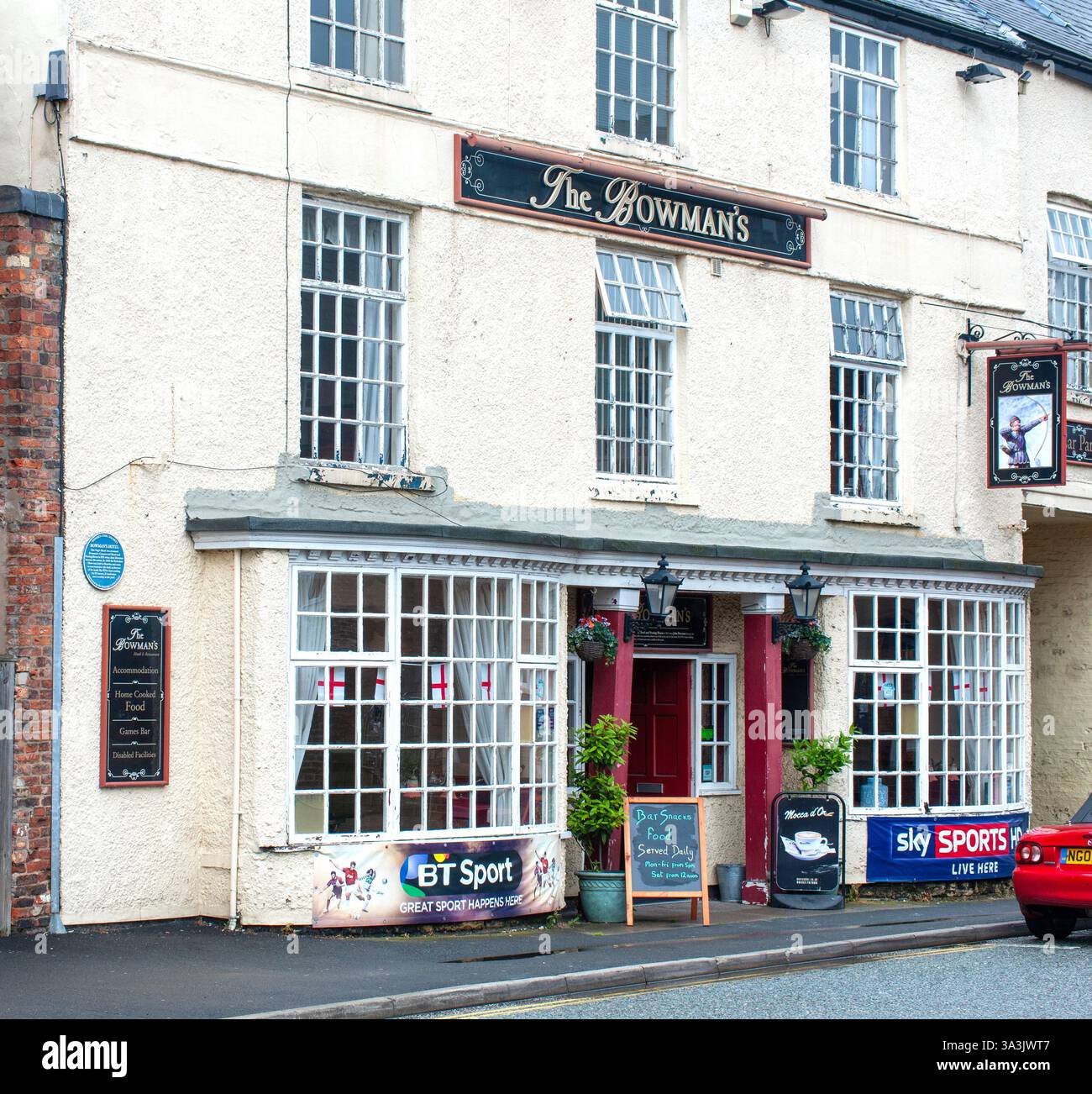 The Bowman's Hotel, Bridgegate, Howden, Yorkshire, England, UK Stock ...