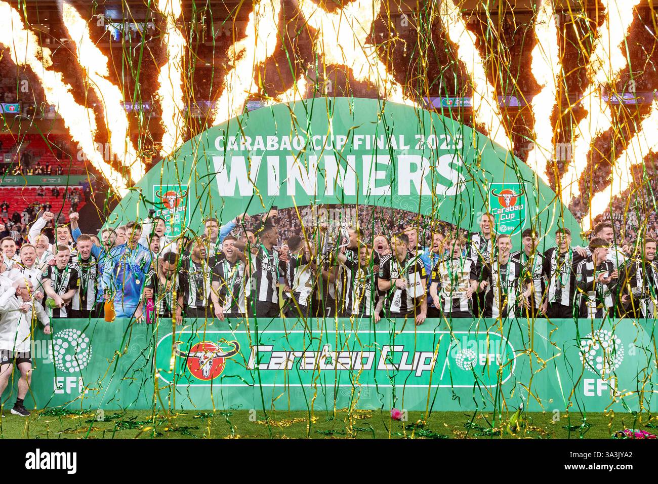 16th March 2025; Wembley Stadium, London, England; Carabao League Cup ...