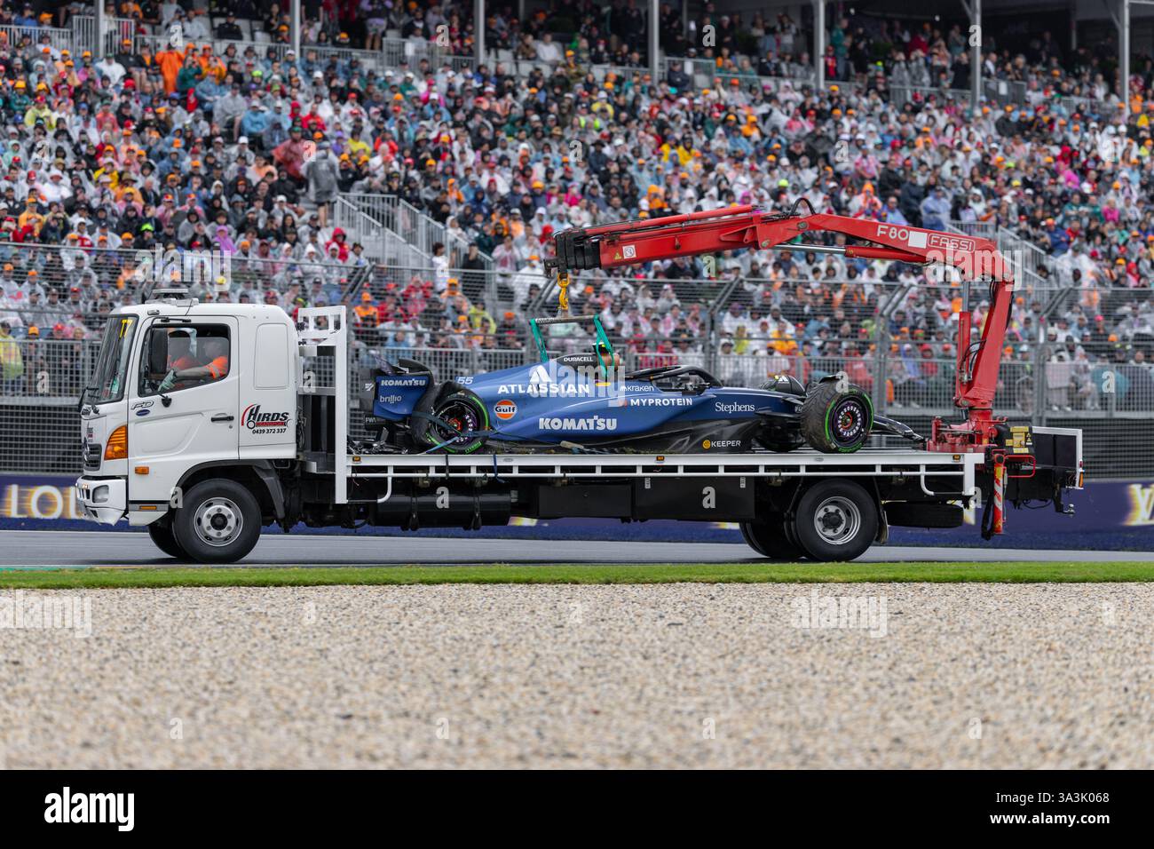 Melbourne, Australia, 16 March, 2025. The car of Carlos Sainz (ESP ...