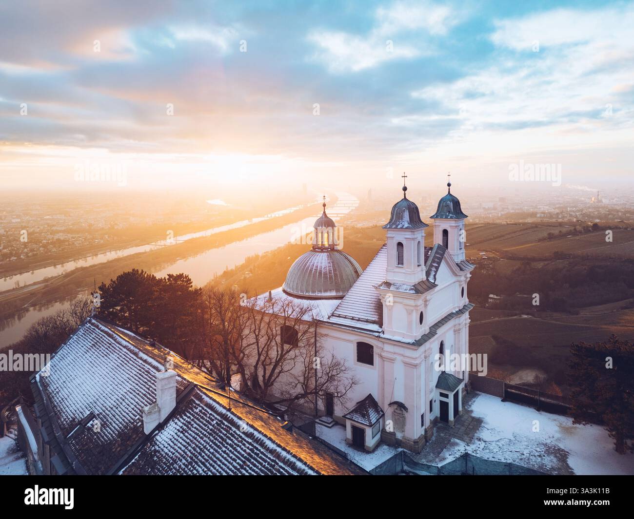 Wien stadt luftbild hi-res stock photography and images - Alamy