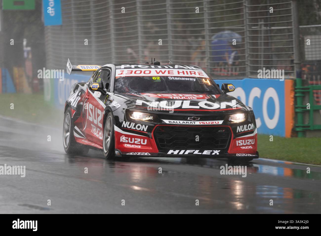 ALBERT PARK, AUSTRALIA - MARCH 16: Richie Stanaway driving for PremiAir ...