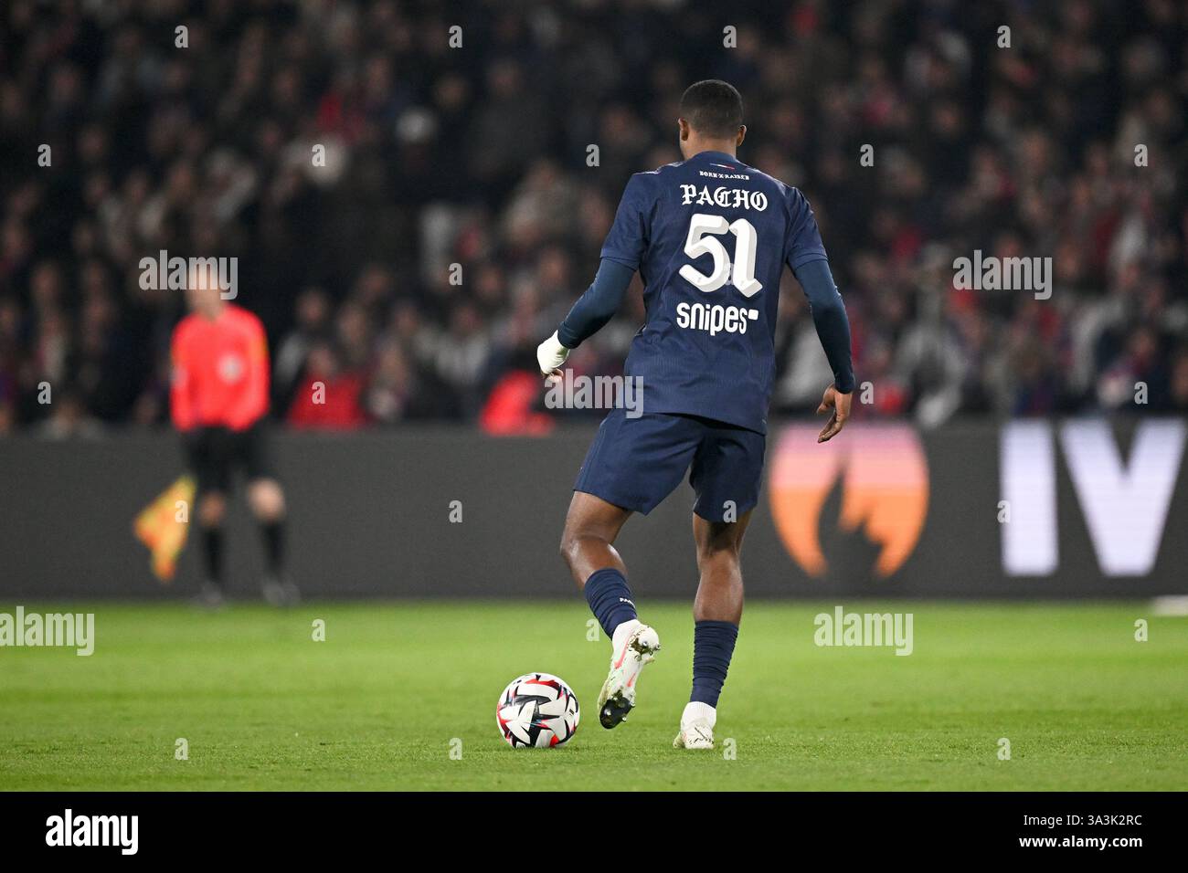 Paris, France. 16th Mar, 2025. 51 Willian PACHO (psg) during the Ligue ...
