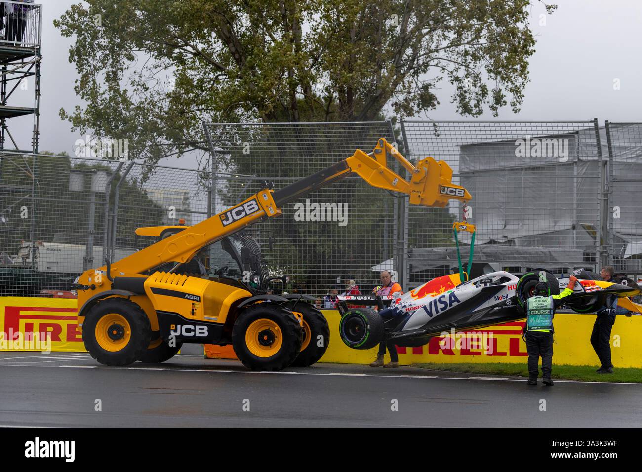 MELBOURNE, AUSTRALIA - MARCH 16: Isack Hadjar (FRA) driving for Visa ...