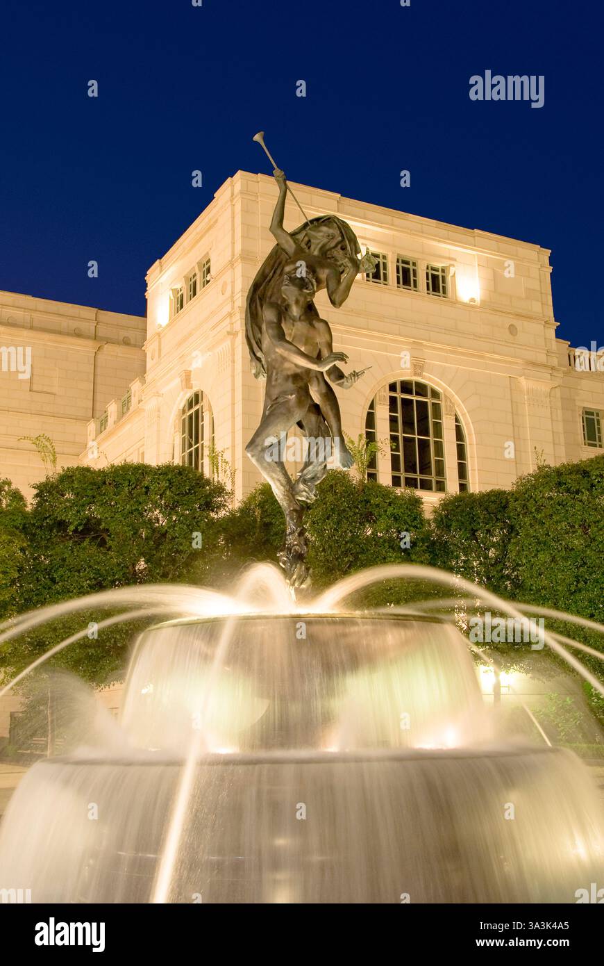 fountain & bronze sculpture "The Birth of Apollo" created by Casey ...