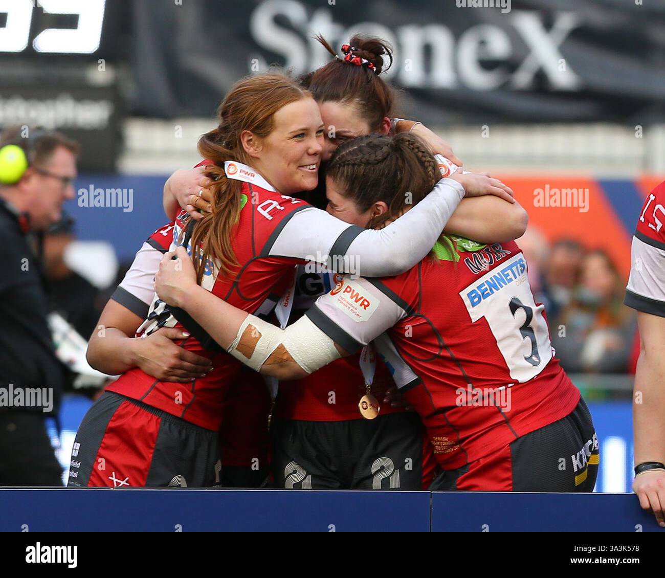 North London, England, March 16 2025: Mia Venner (14 Gloucester ...