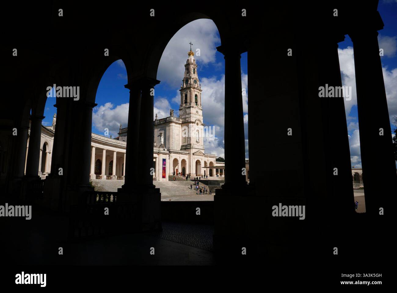 Our Lady of Fatima shrine in Fátima, Portugal. Europe Stock Photo - Alamy