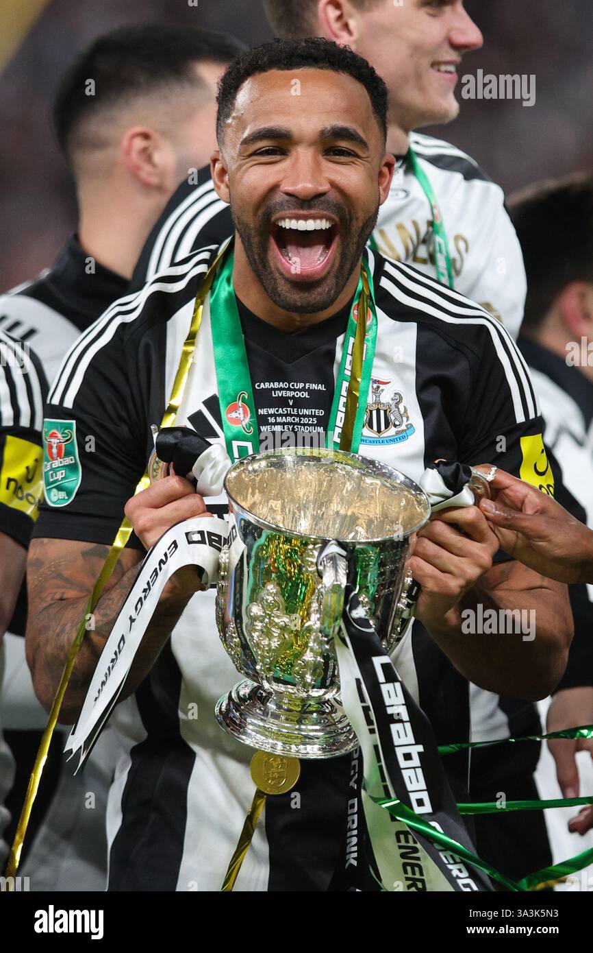 LONDON, UK - 16th Mar 2025: Callum Wilson of Newcastle United ...