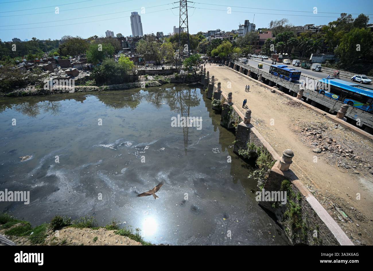 New Delhi, India. 16th Mar, 2025. NEW DELHI, INDIA - MARCH 16: A view ...