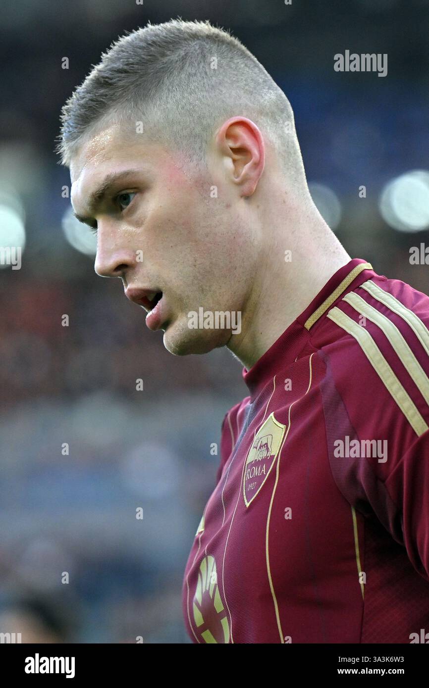 Artem Dovbyk of AS Roma during the Serie A match between Roma v ...