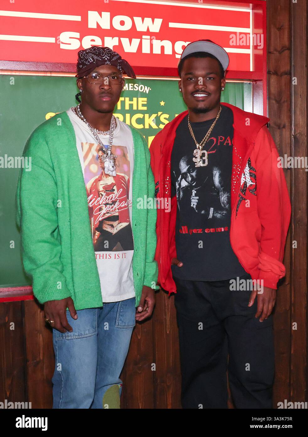 Los Angeles, California, USA. 14th March, 2025. Jordan McCloud, NFL ...