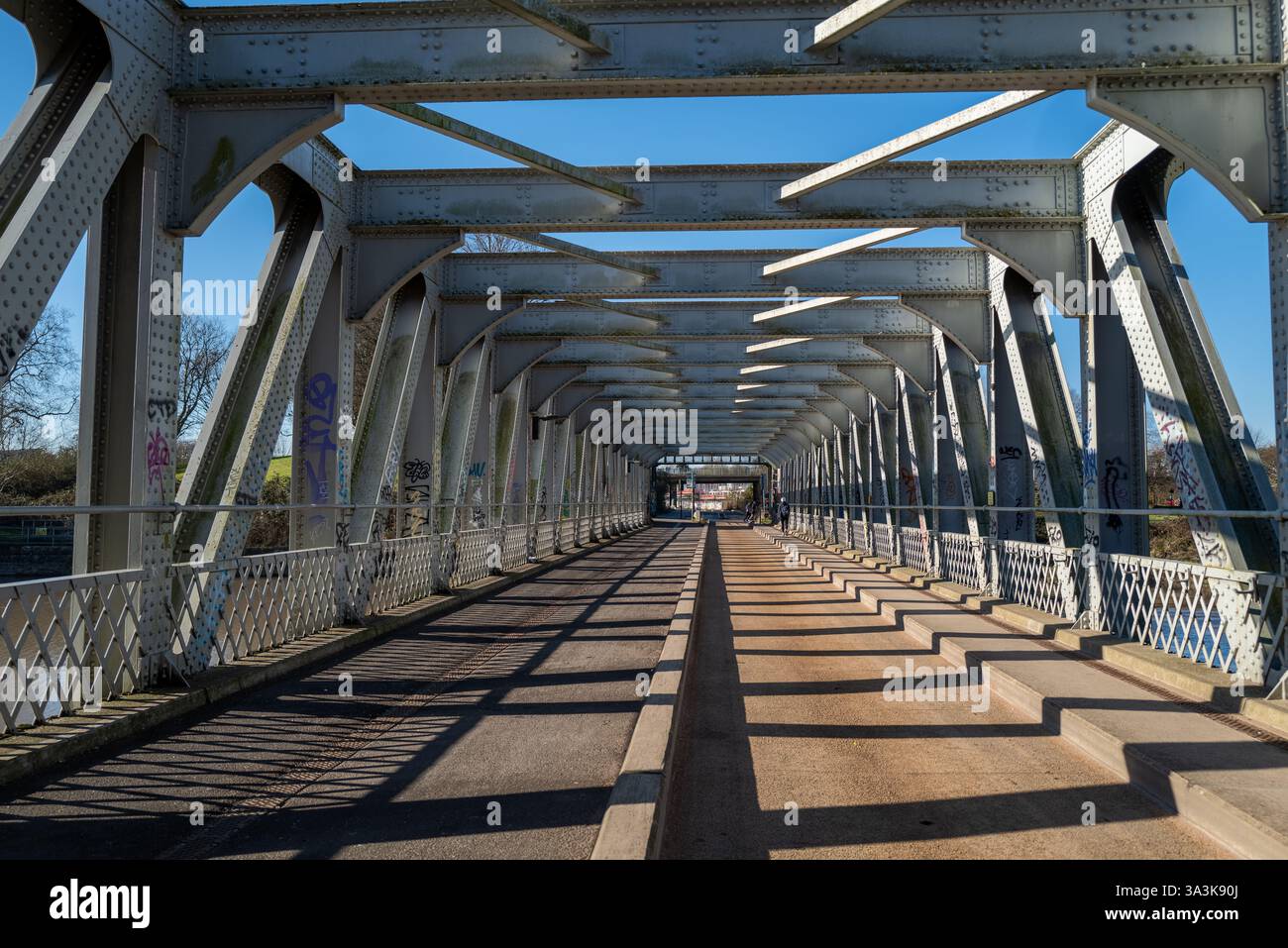 Transport bridge across river movement hi-res stock photography and ...