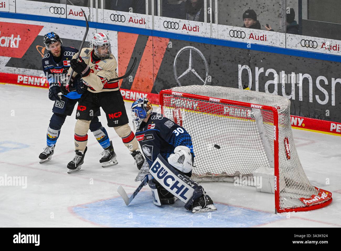 Ingolstadt, Germany. 16th Mar, 2025. Ice hockey: DEL, ERC Ingolstadt ...