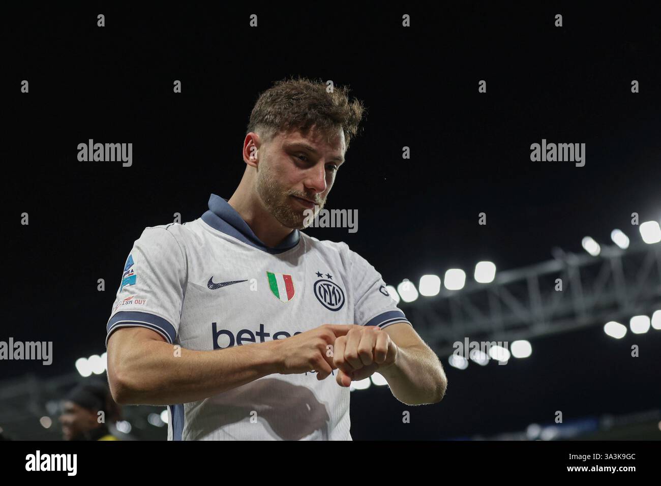 Inter Milan's Carlos Augusto celebrates after scoring during the Serie ...