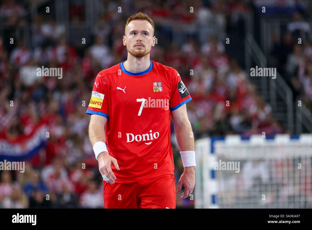 Zagreb, Croatia. 16th Mar, 2025. Tomas Piroch of Czechia during the ...