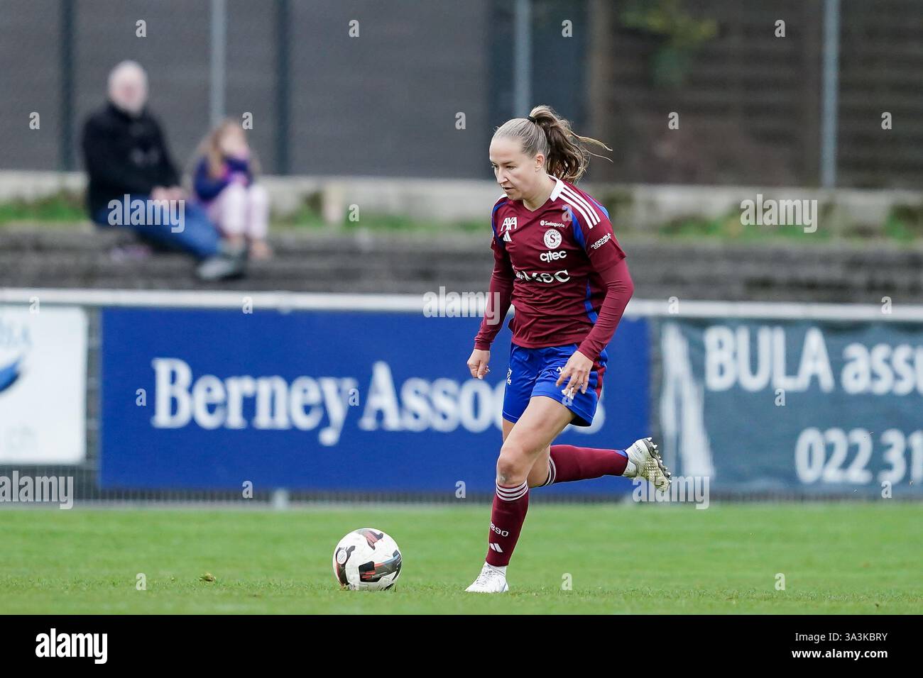 16/03/2025, Stade des Trois-Chêne, Stade des Trois-Chêne, Women's Super ...