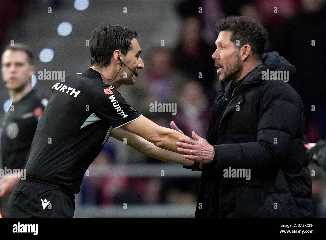 Madrid, Spain. 16th Mar, 2025. Atletico de Madrid head coach Diego ...