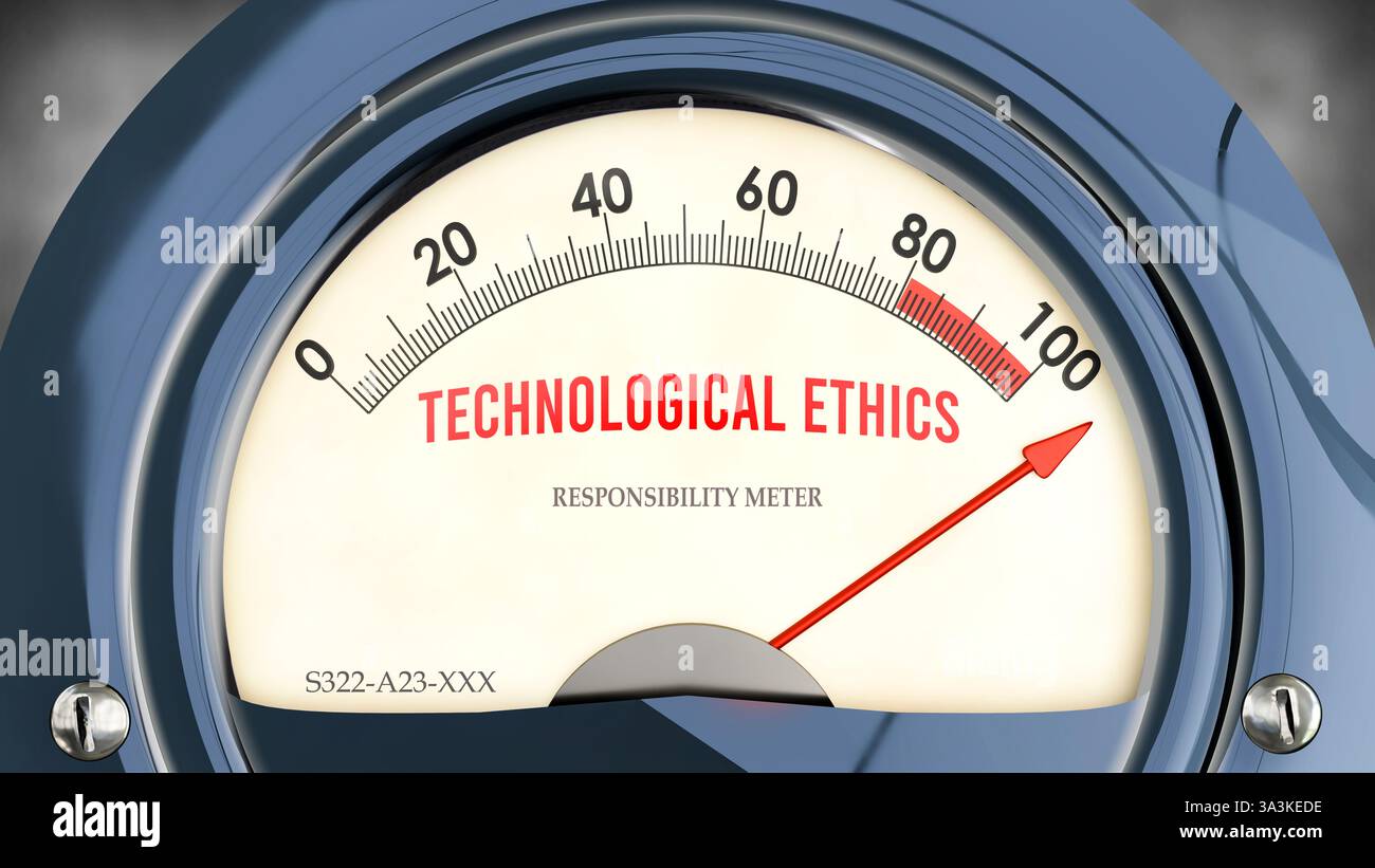 Technological Ethics and Responsibility Meter that is hitting a full ...