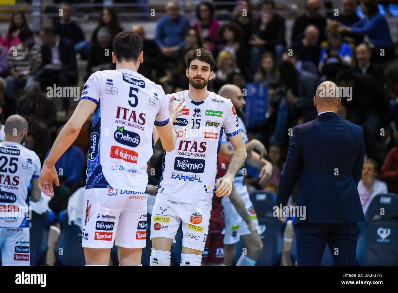 Daniele Lavia (Itas Trentino) during Playoff Scudetto - Cisterna Volley ...